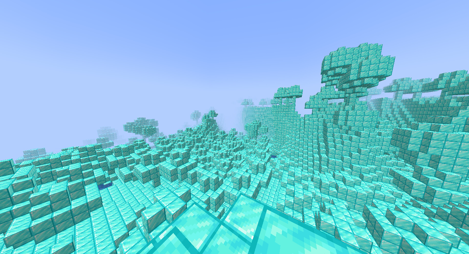 Diamond World Minecraft Data Pack