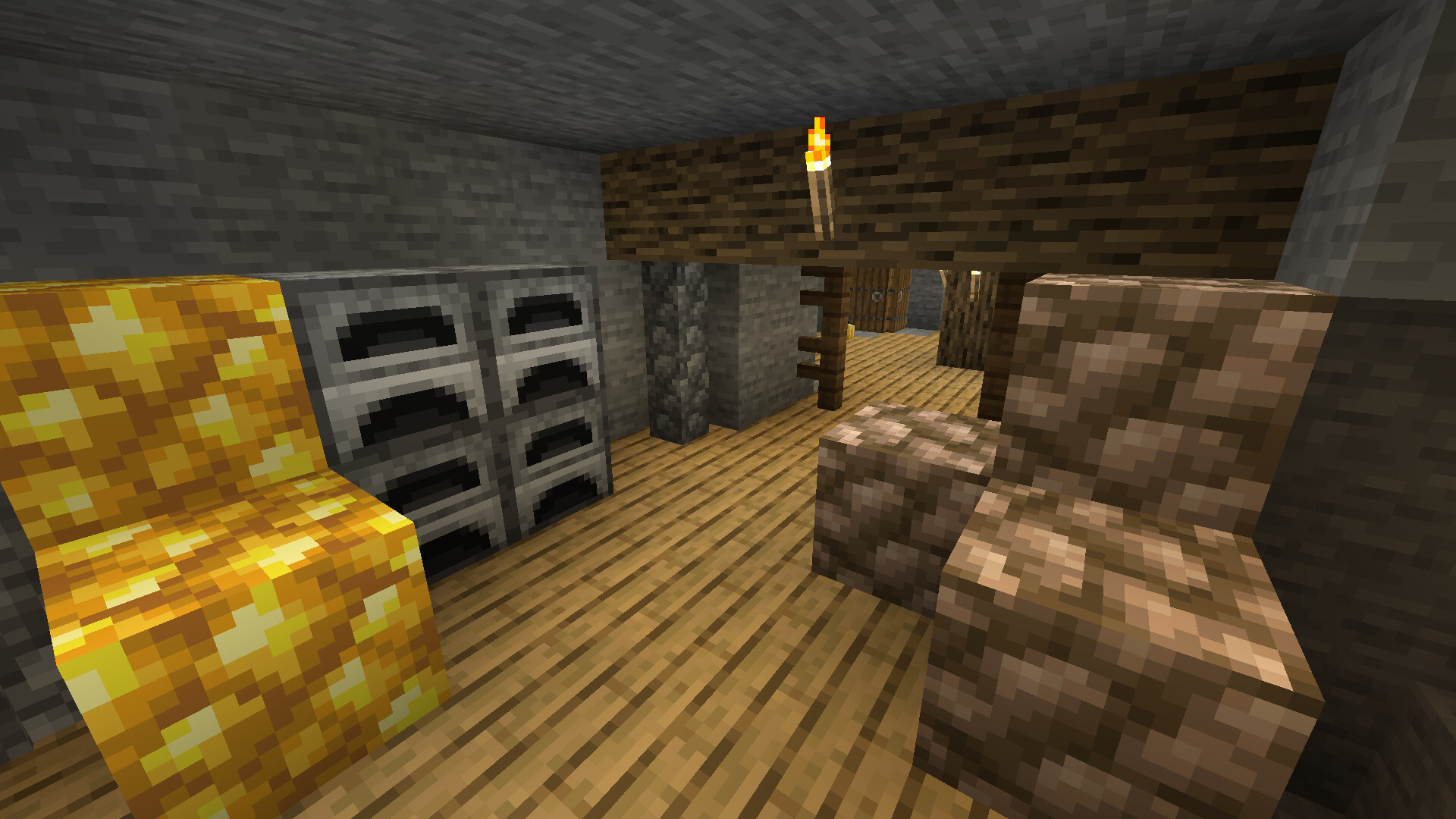 Villager and pillager mine Minecraft Data Pack