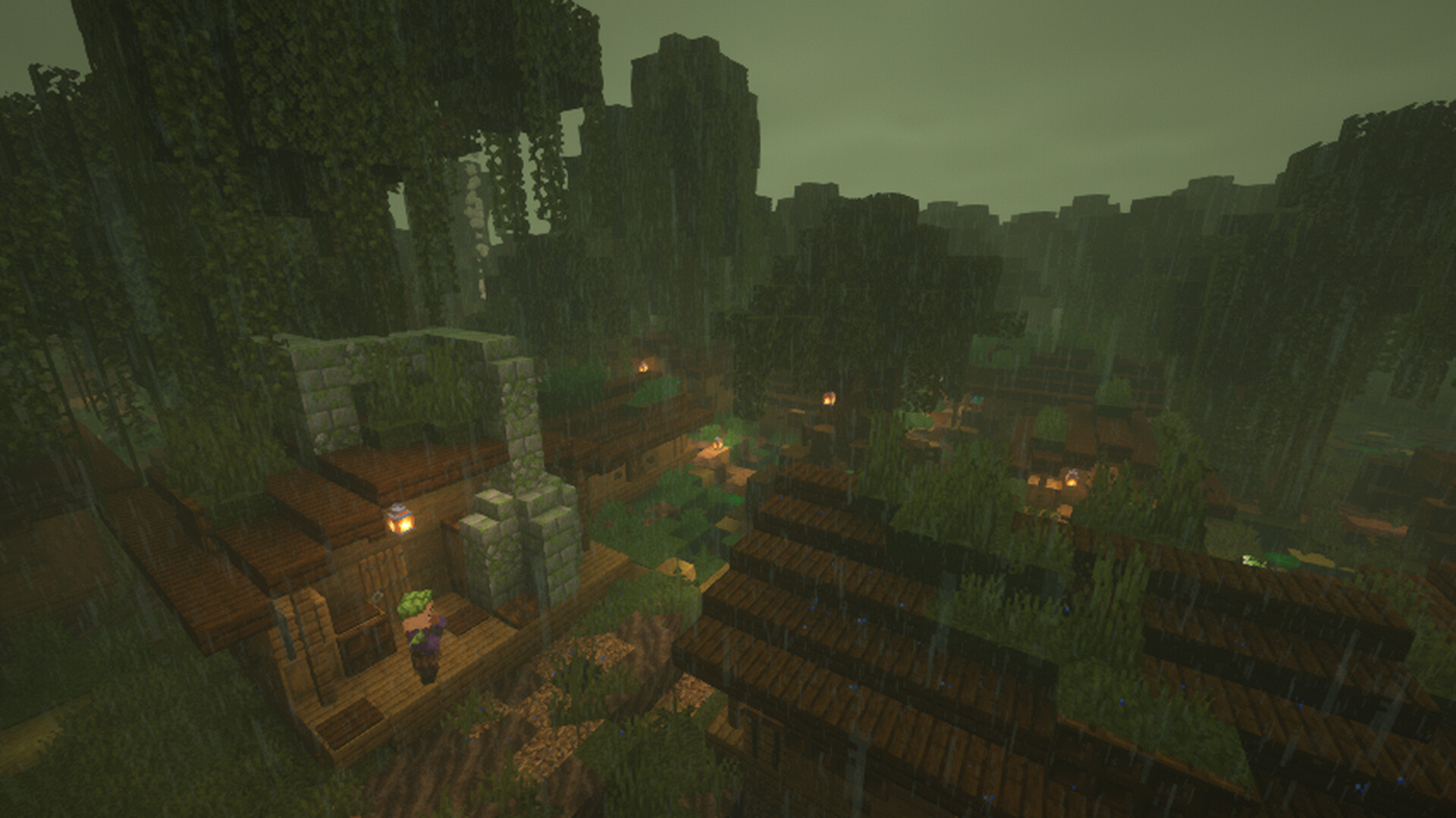 Swamp Villages! [Included in Towns and Towers] Minecraft Data Pack