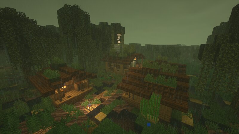Swamp Villages! [Included in Towns and Towers] Minecraft Data Pack