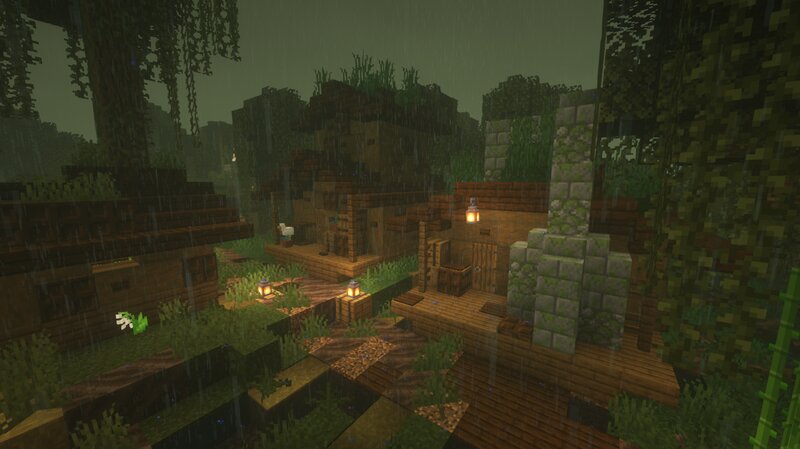 Swamp Villages! [Included in Towns and Towers] Minecraft Data Pack