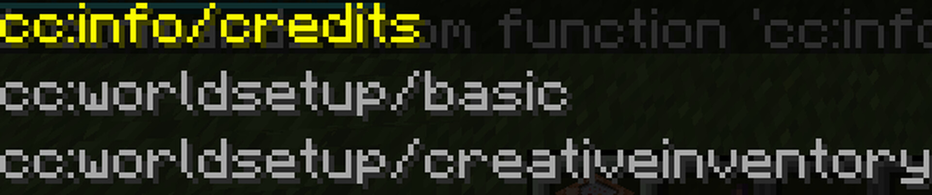 Creative+ Minecraft Data Pack