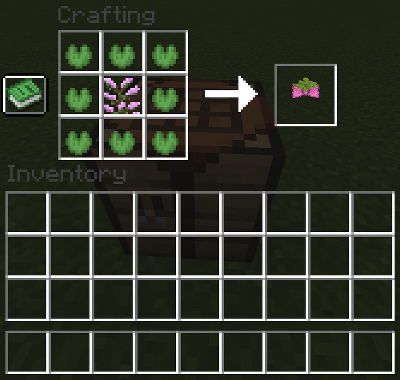 Lush Cave Block Craftings Datapack Minecraft Data Pack