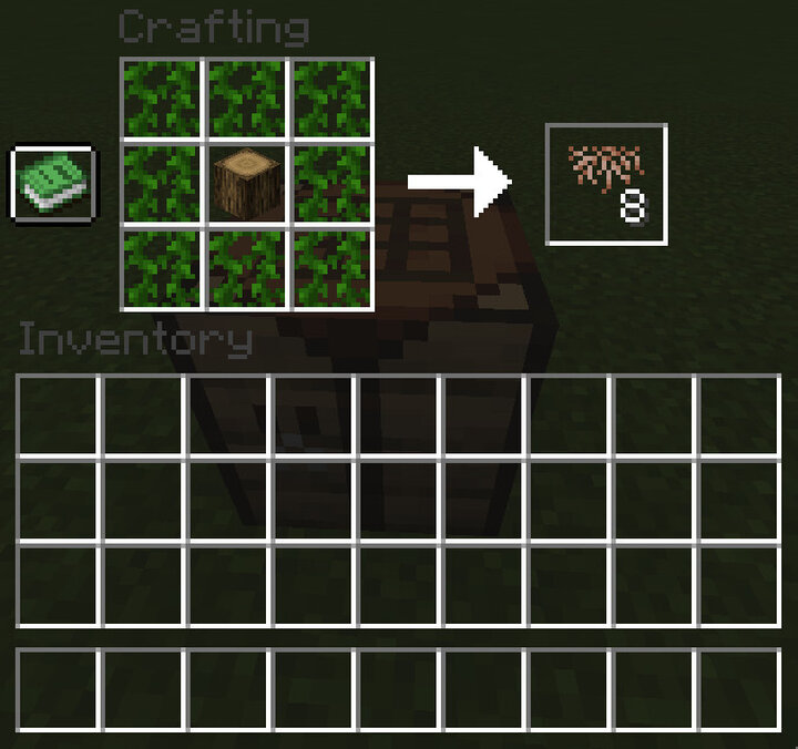 Lush Cave Block Craftings Datapack Minecraft Data Pack