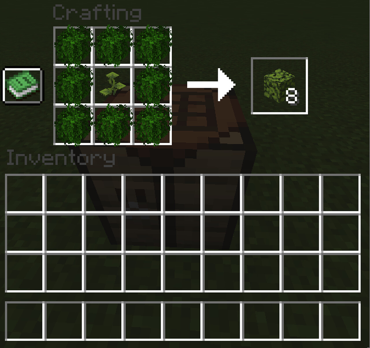 Lush Cave Block Craftings Datapack Minecraft Data Pack