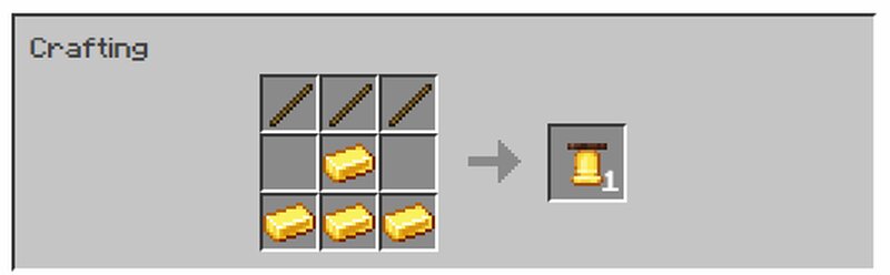 Craftable Bell Minecraft Data Pack