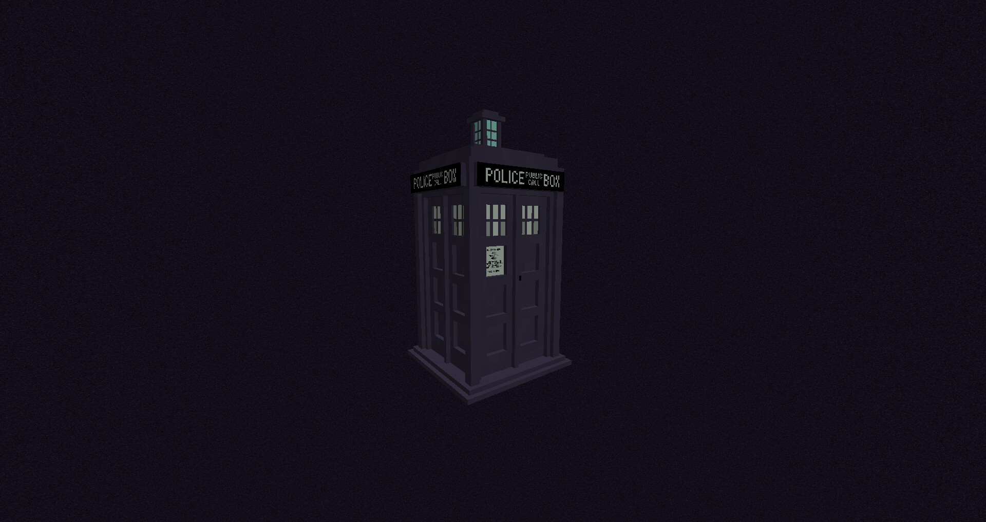 The TARDIS v0.1.1 Minecraft Data Pack