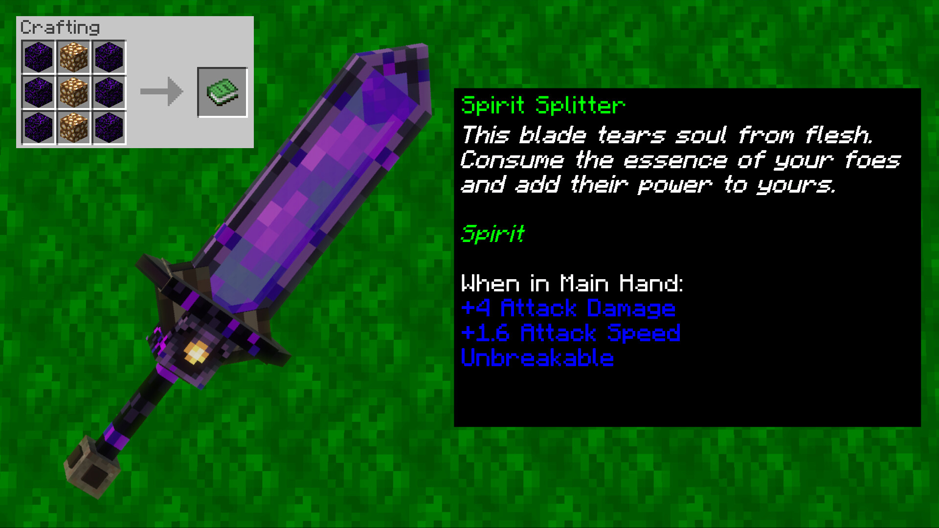 Spooky Spirit Staffs! [6 New Items] Minecraft Data Pack