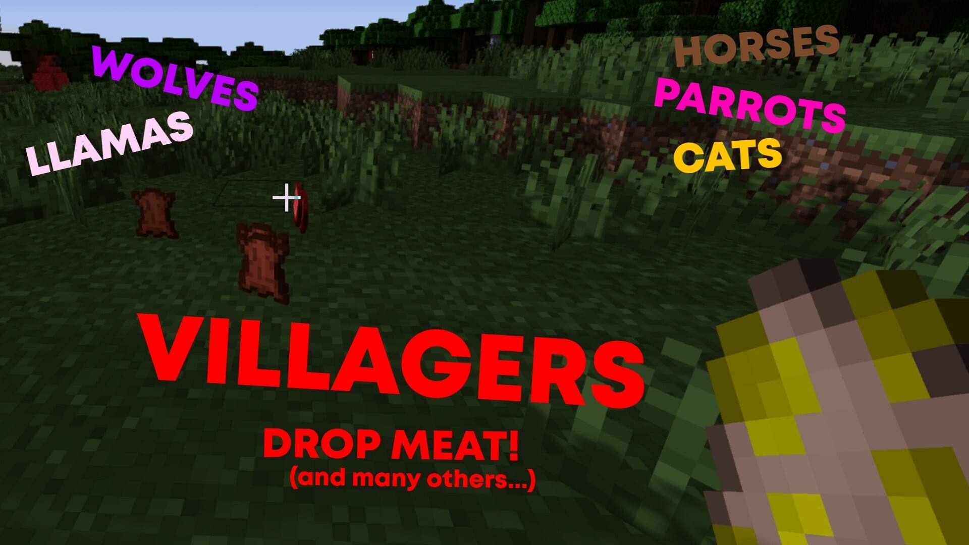 Spawn Egg Recipes & Mob Drops! - MobCraft Minecraft Data Pack