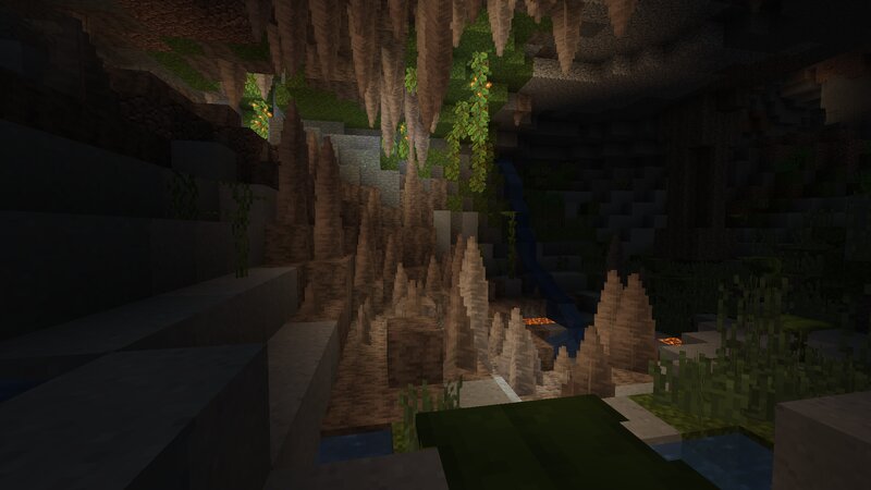 better cave gen Minecraft Data Pack
