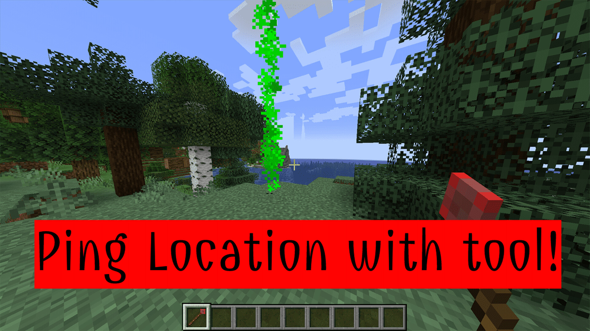 Ping location / Mark location Minecraft Data Pack
