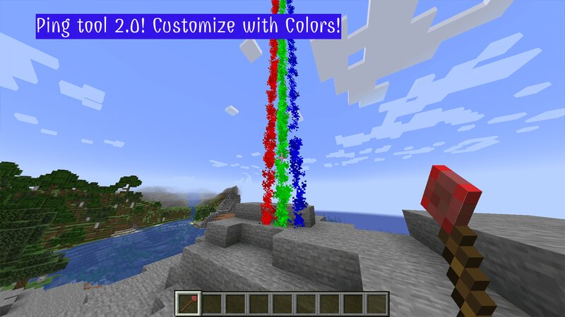 Ping location / Mark location Minecraft Data Pack