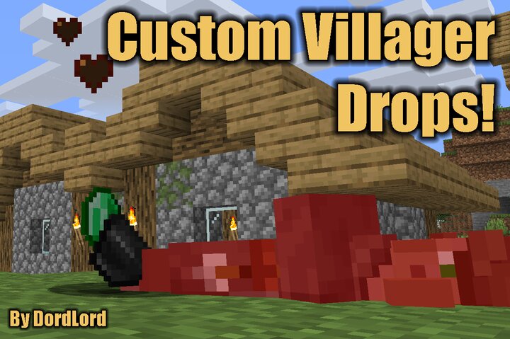 Custom Villager Drops! [1.16+] Minecraft Data Pack