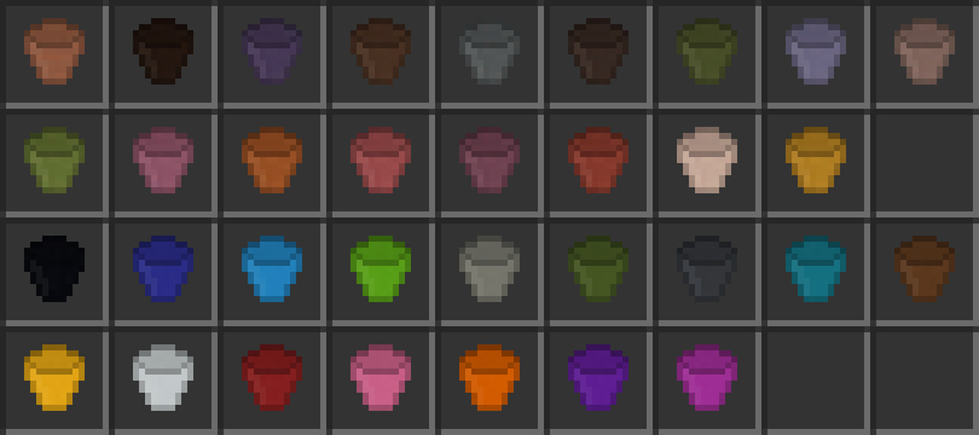 More Flower Pots [Datapack Edition] Minecraft Data Pack