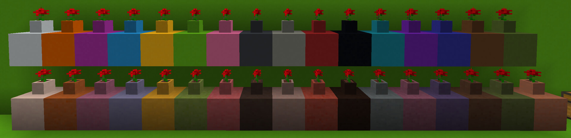 More Flower Pots [Datapack Edition] Minecraft Data Pack