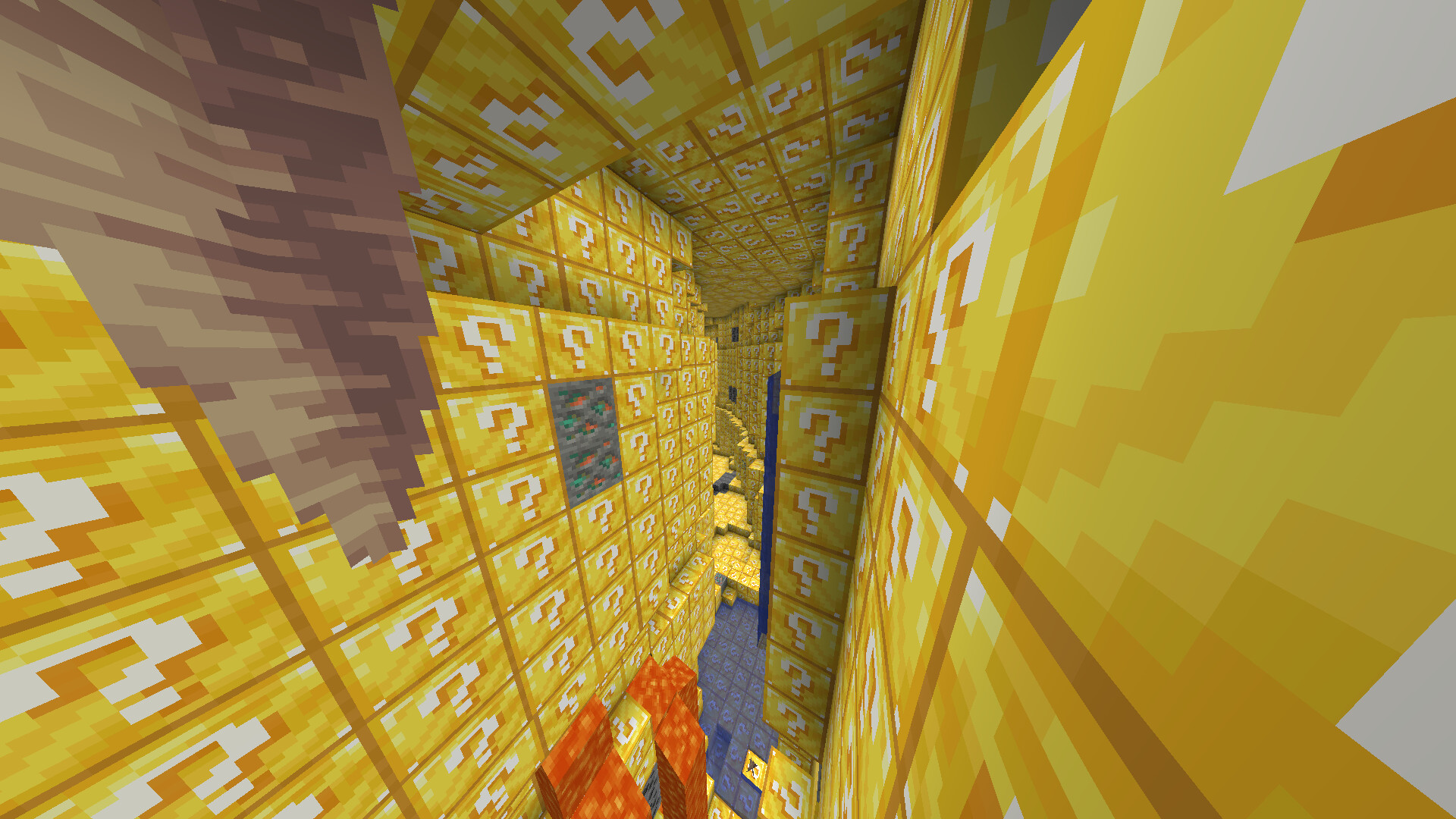 Minecraft But The Entire World Is Fully Fill With Lucky Block Updated ...