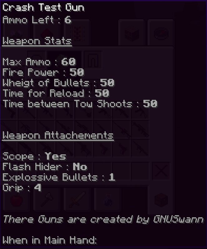 FULLY CUSTOMISABLE & CRAFTABLE GUN (explosive bullets, damages ...