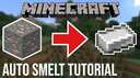 AUTO SMELT Minecraft Data Pack