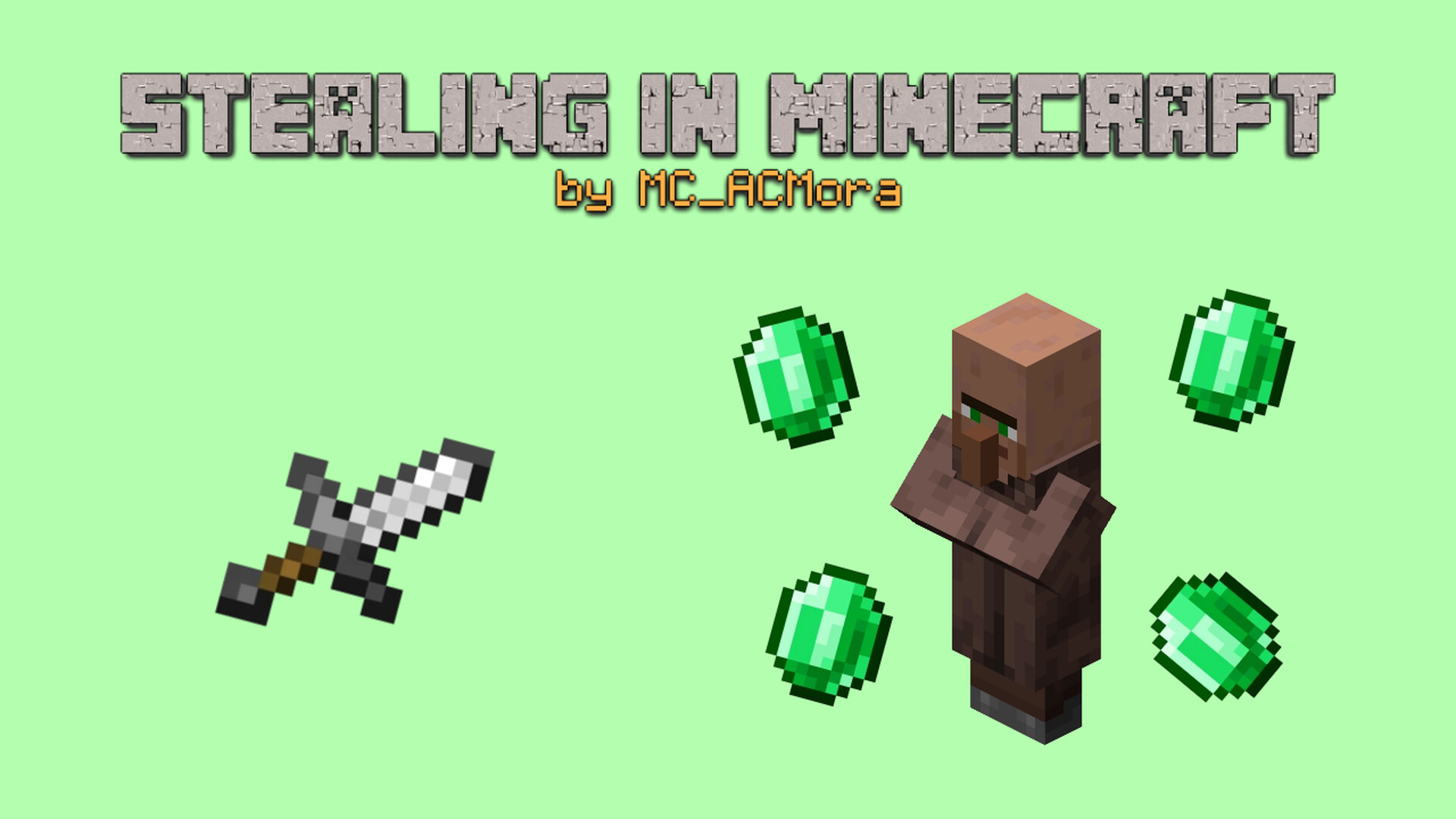 Stealing Datapack for Minecraft 1.17 - v.1.0 Minecraft Data Pack