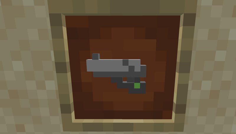 Laser Gun Minecraft Data Pack