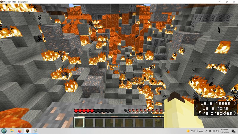 Burning World Minecraft Data Pack