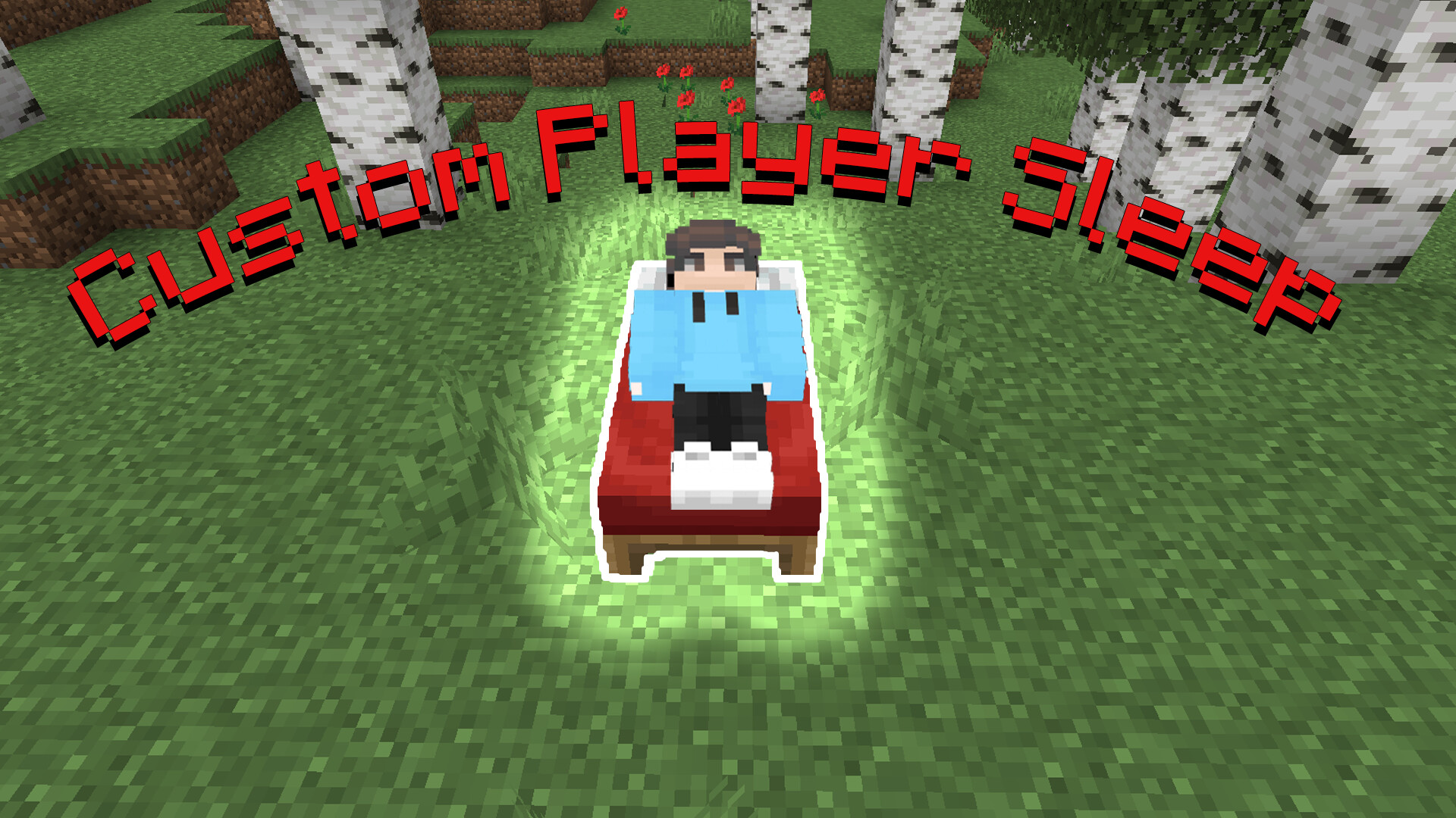 Custom Player Sleep Minecraft Data Pack