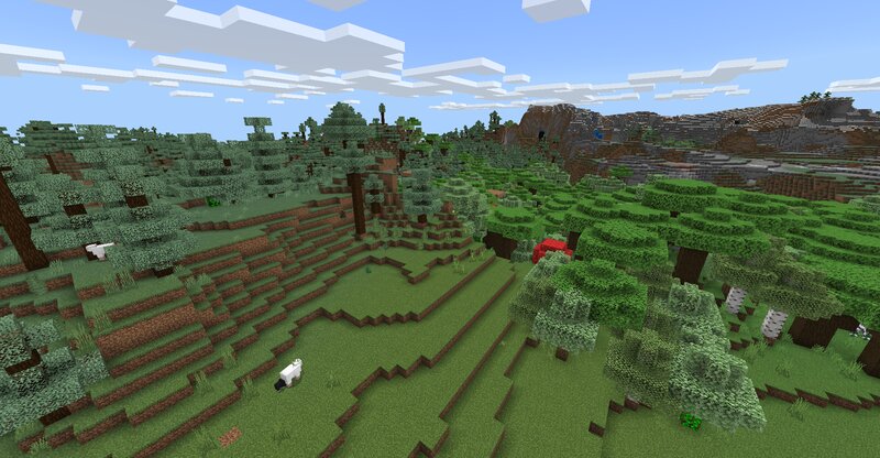 Seasonal Leaves (Minecraft Bedrock) Minecraft Data Pack