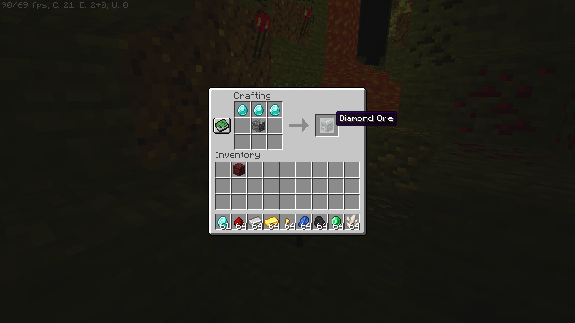 Craftable Ores Minecraft Data Pack