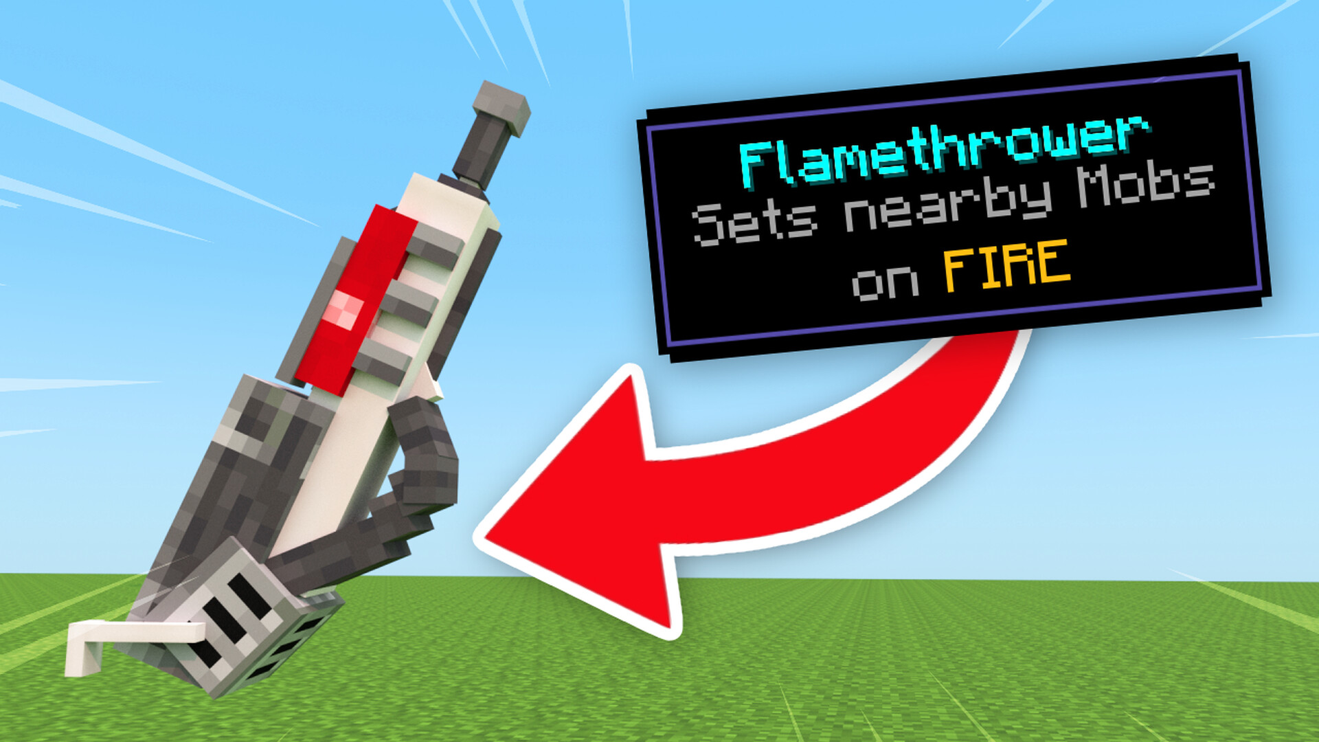 Minecraft but there are Custom OP ITEMS Minecraft Data Pack