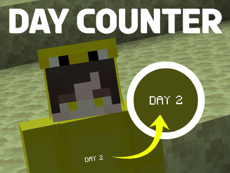 Minecraft Day Counter 100 DAYS MINECRAFT 1 16 Minecraft Data Pack