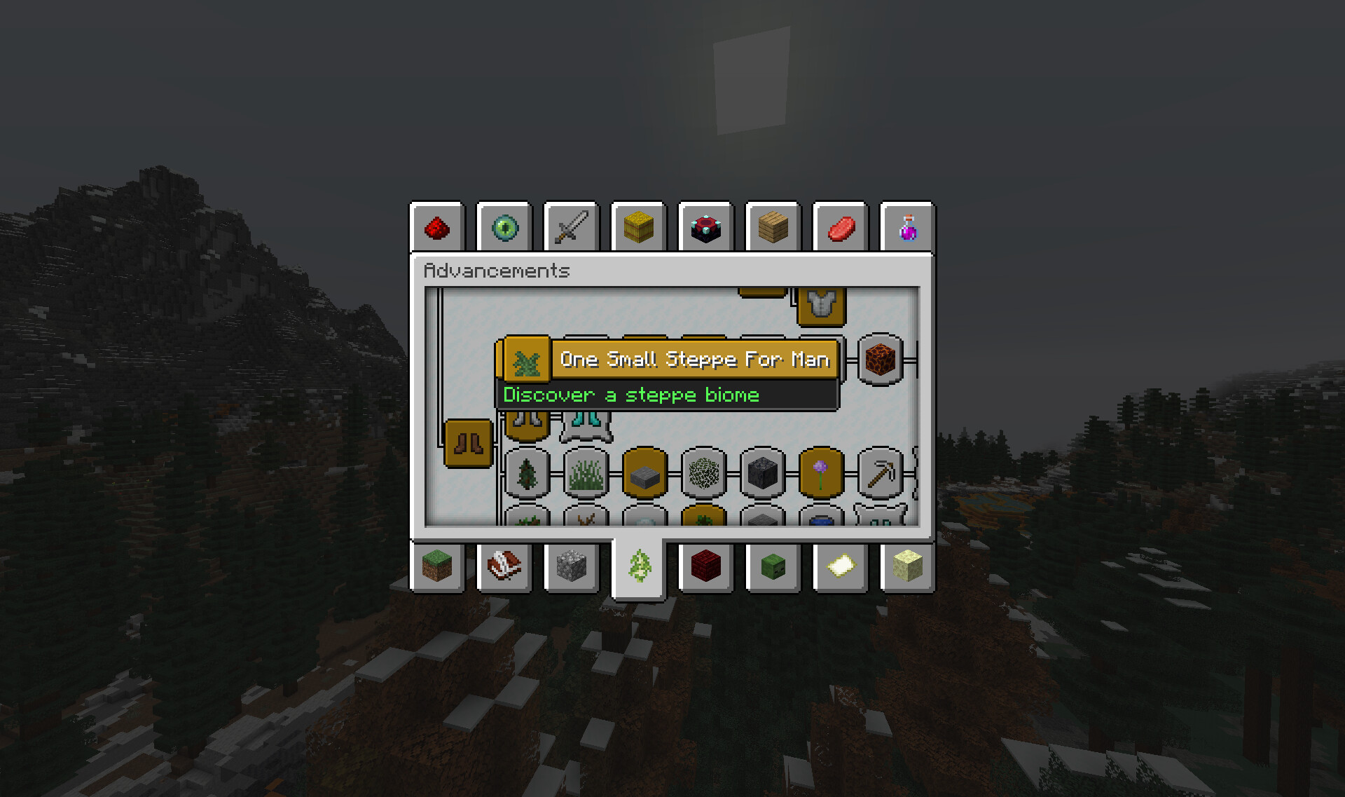 BlazeandCave's Advancements Pack Terralith version (+Nullscape and ...