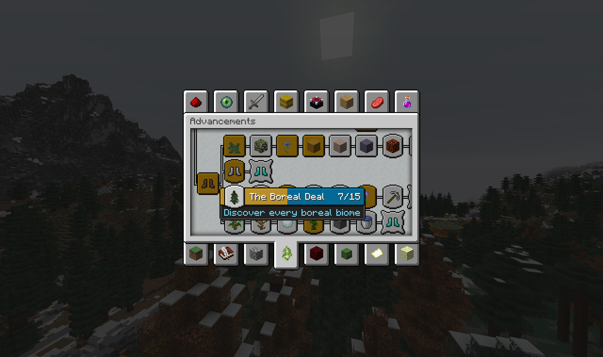 BlazeandCave's Advancements Pack Terralith version (+Nullscape and ...