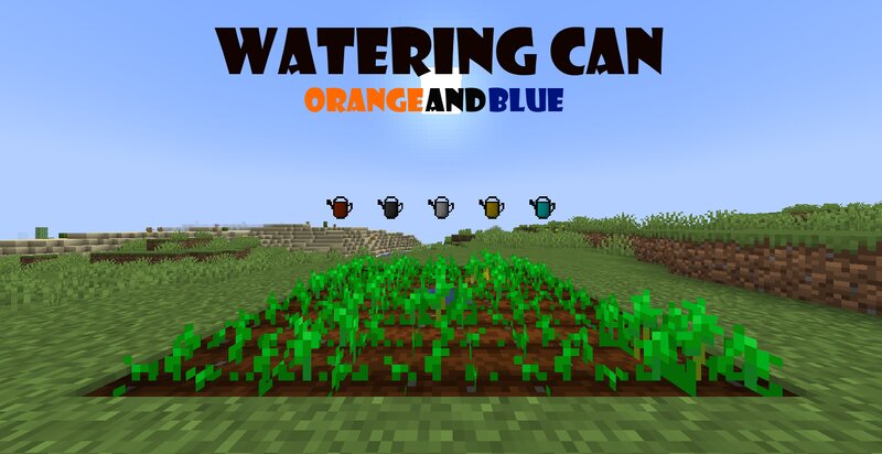 Watering Cans Minecraft Data Pack