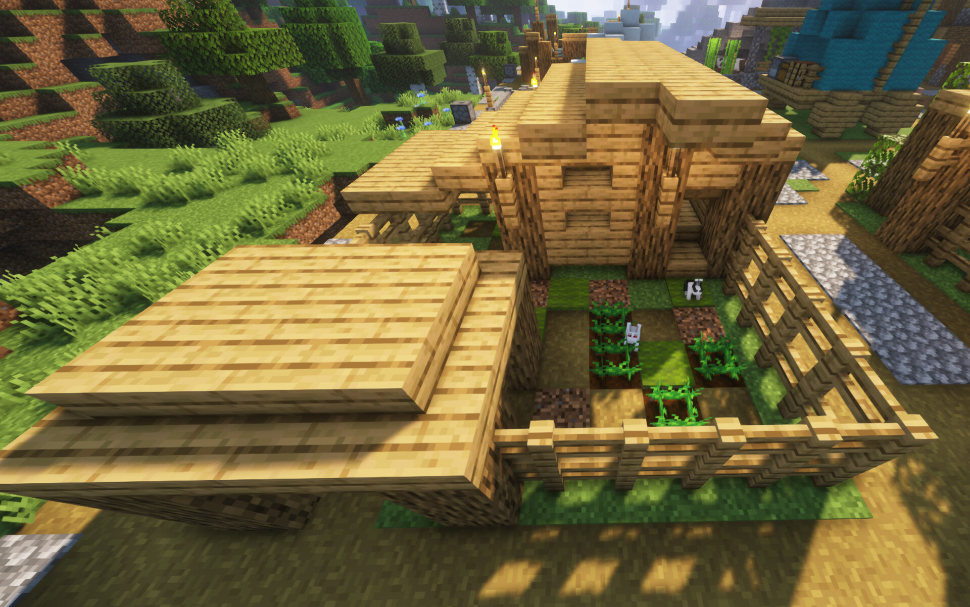 New in Town - Project Zoo addon Minecraft Data Pack