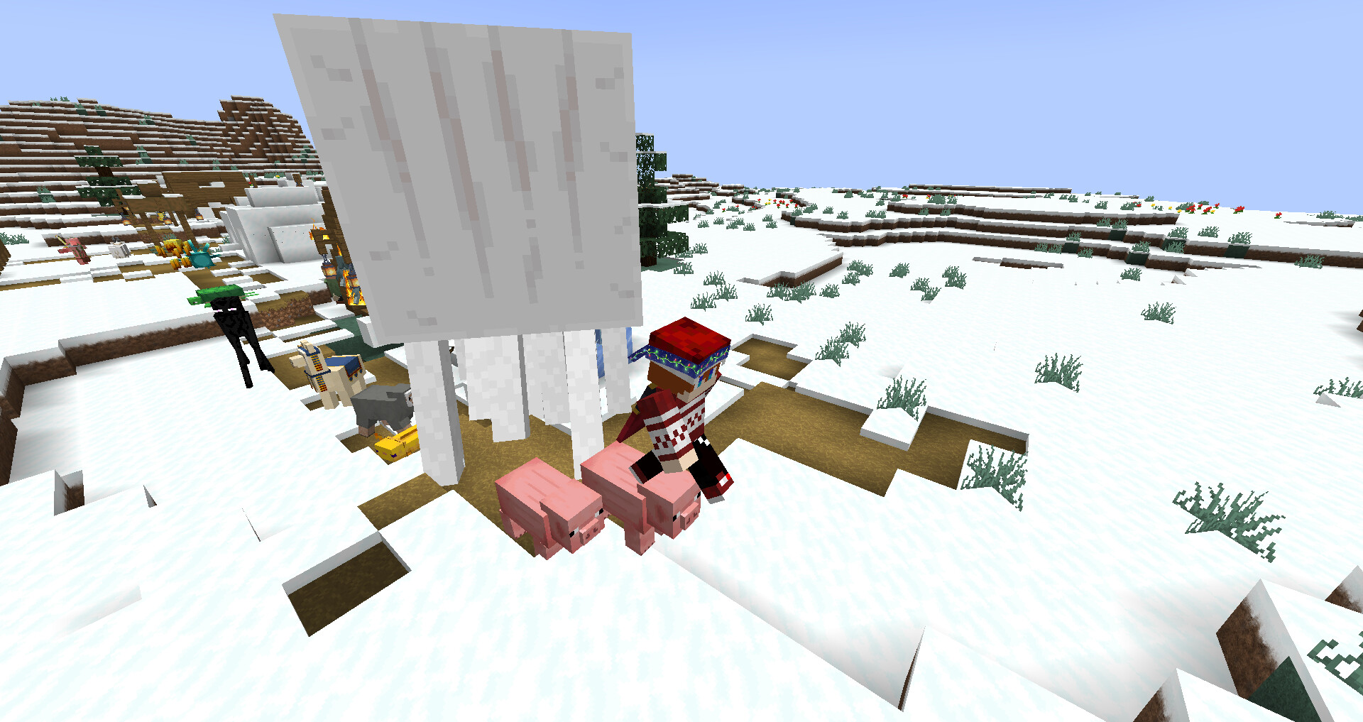 Jump = random mob Minecraft Data Pack