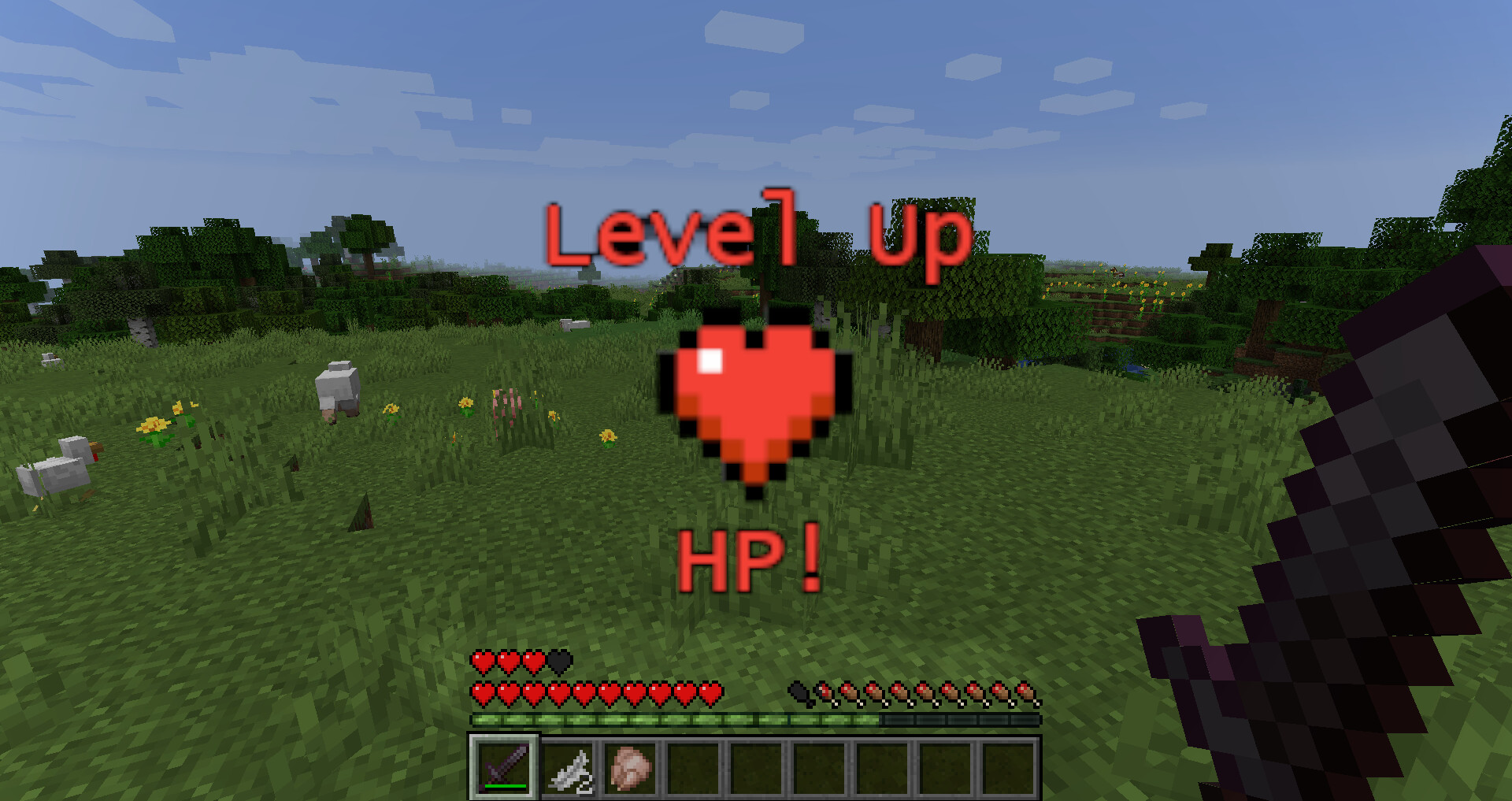 Woflje's Level Up HP! Datapack Minecraft Data Pack