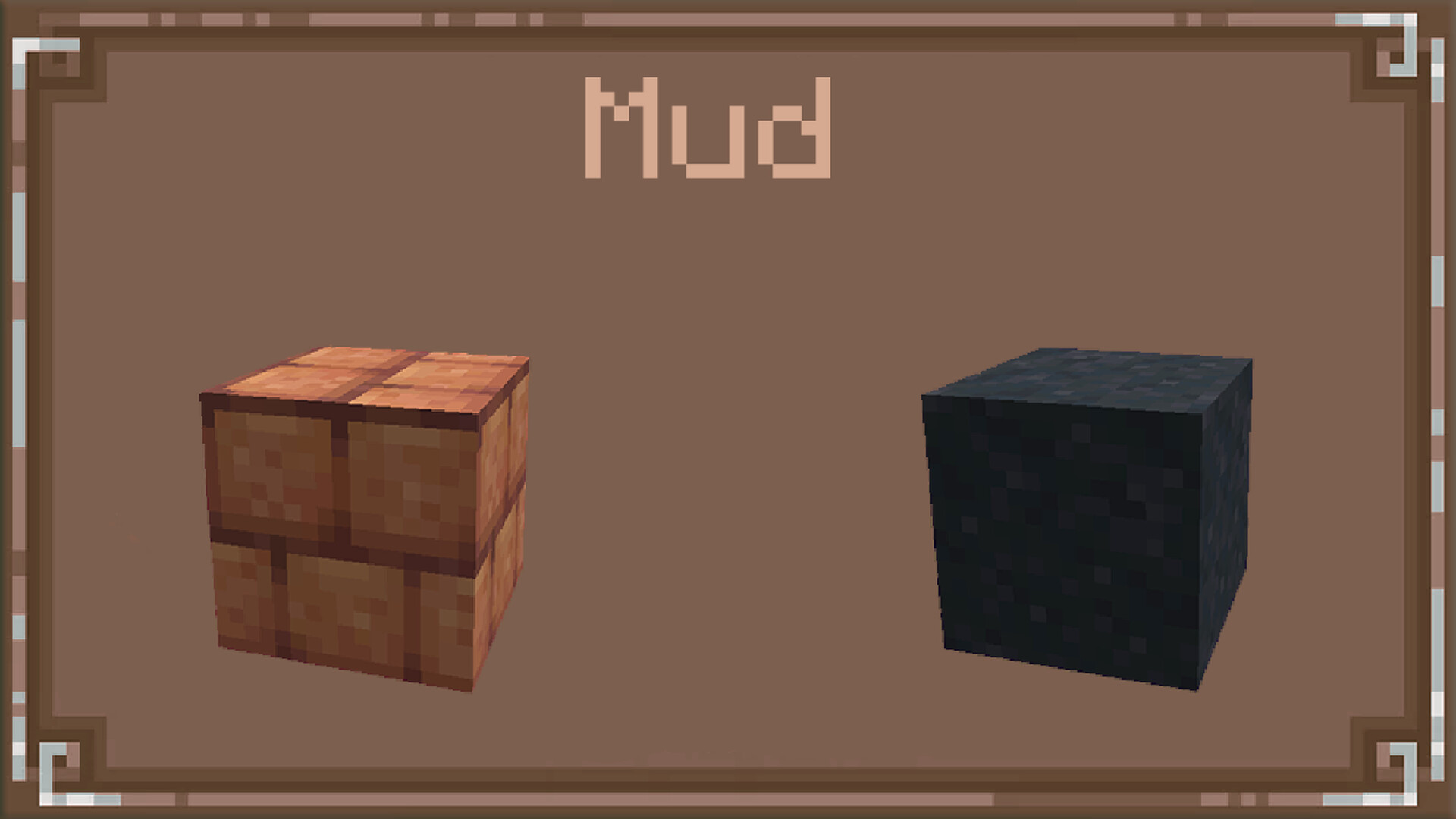 1.19 Mud block and bricks in wild update 2022 Minecraft Data Pack