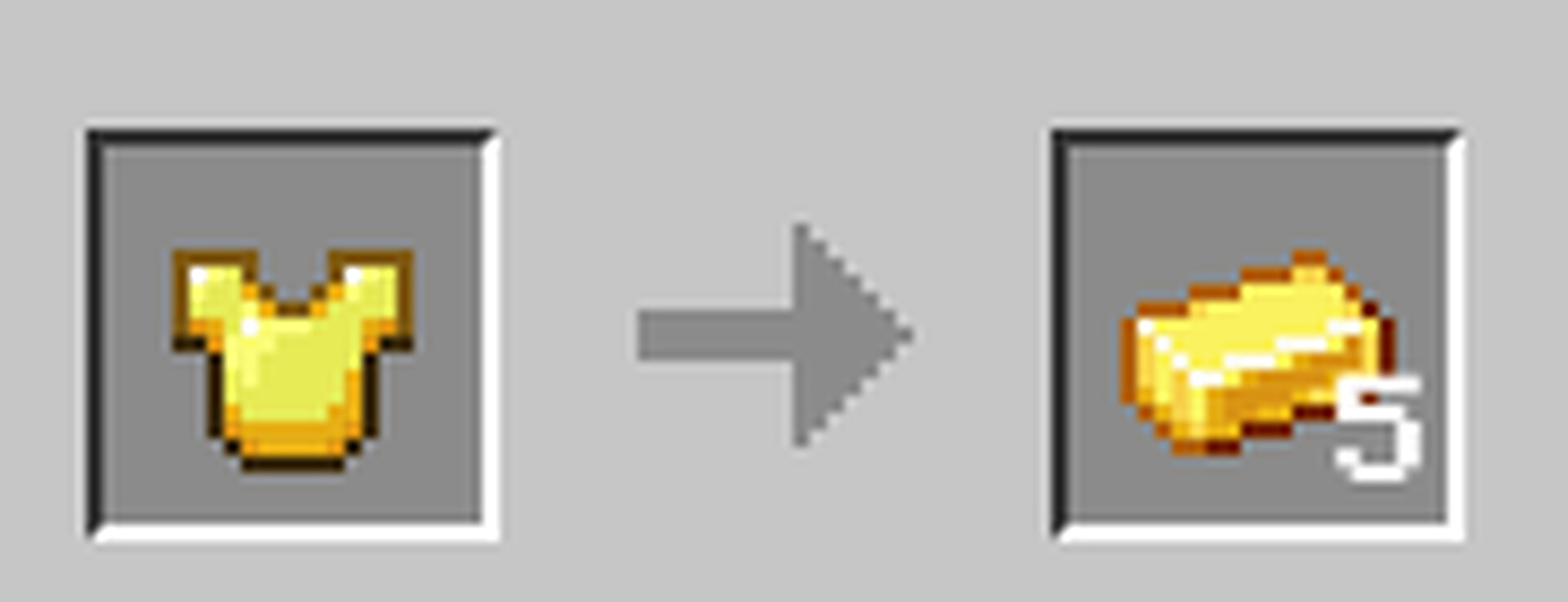 Shredable Golden Armor Minecraft Data Pack