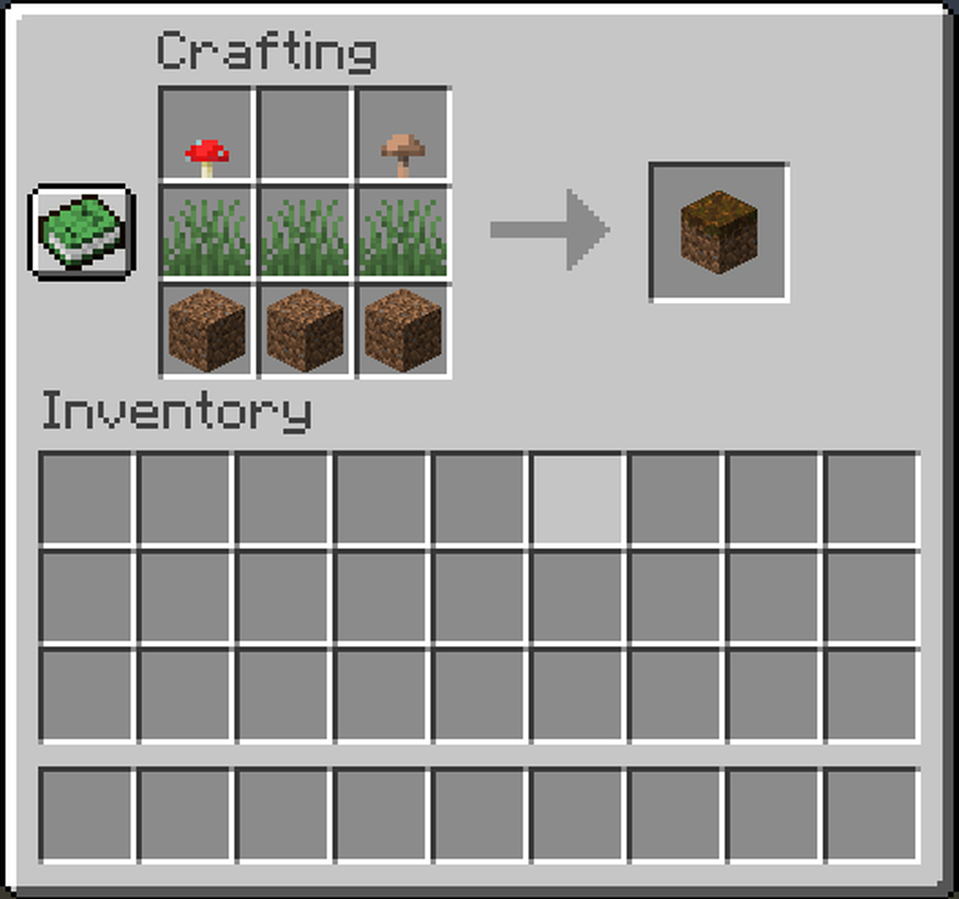 Minecraft, but podzol drops OP items Minecraft Data Pack
