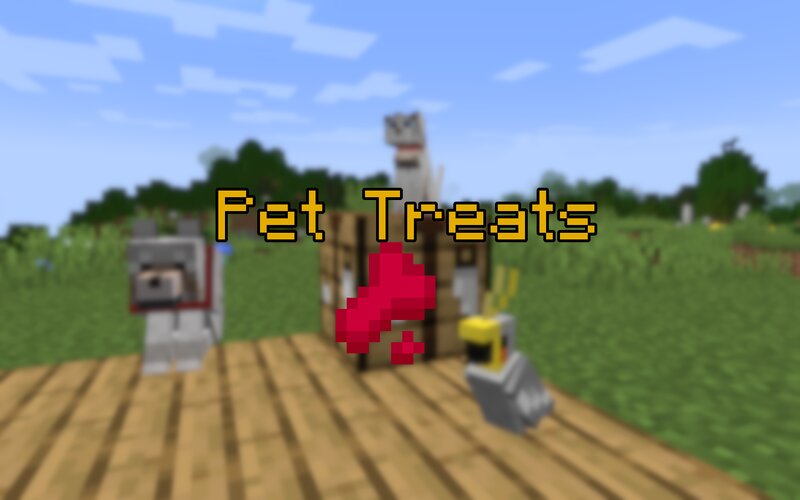 Pet Treats - Buff your pets! Minecraft Data Pack