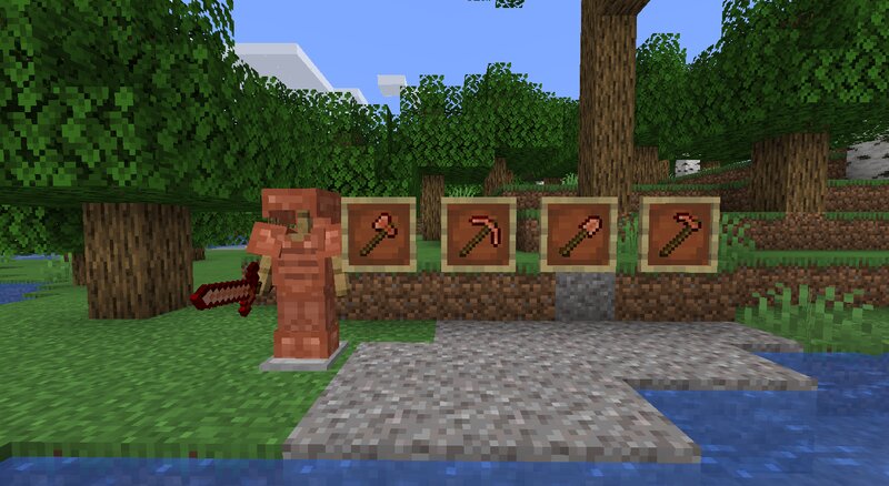 1.17 - Charged Copper - A usage for copper Minecraft Data Pack