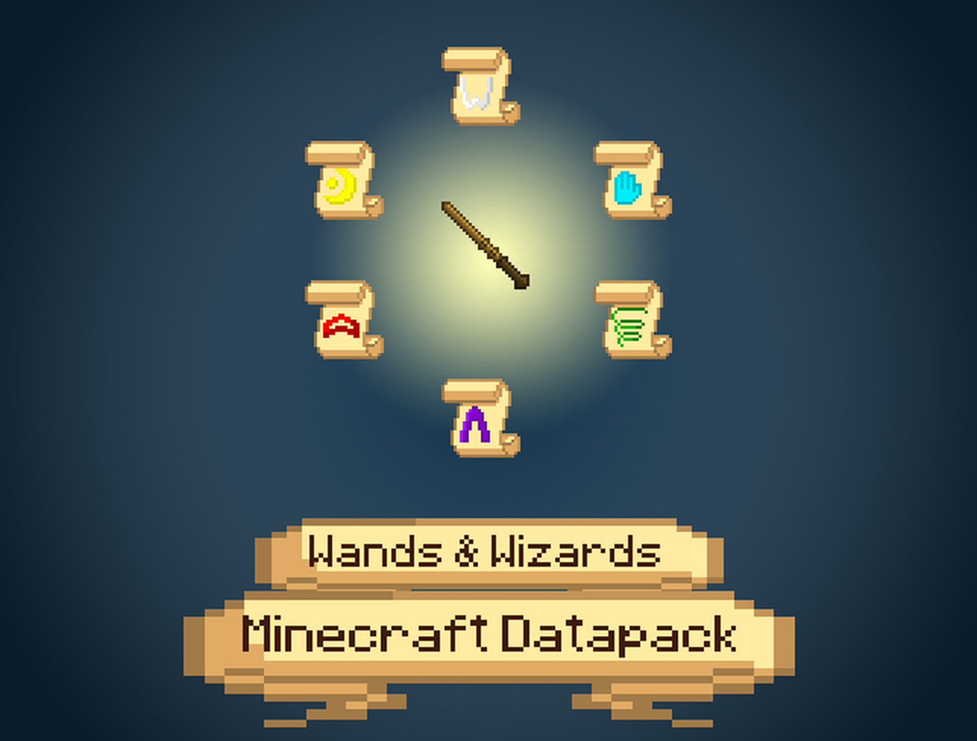 Wands And Wizards Minecraft 1.17+ Datapack Minecraft Data Pack