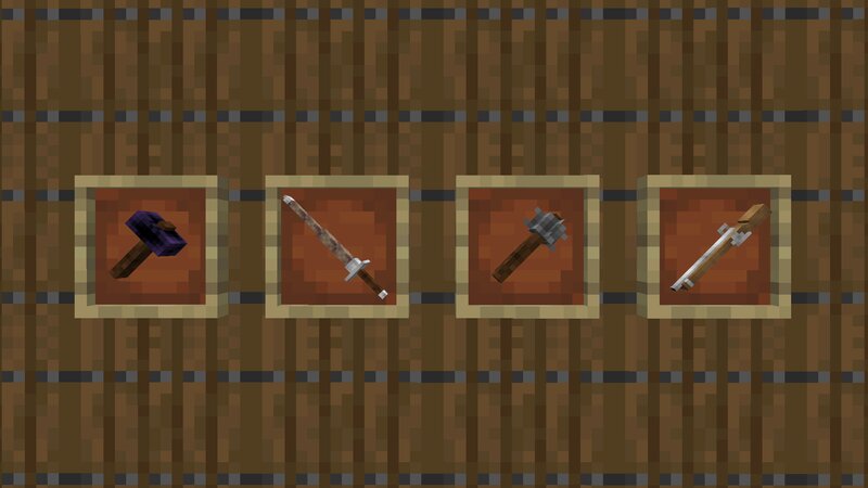 Smithery - Custom Weapons and Crafting Minecraft Data Pack