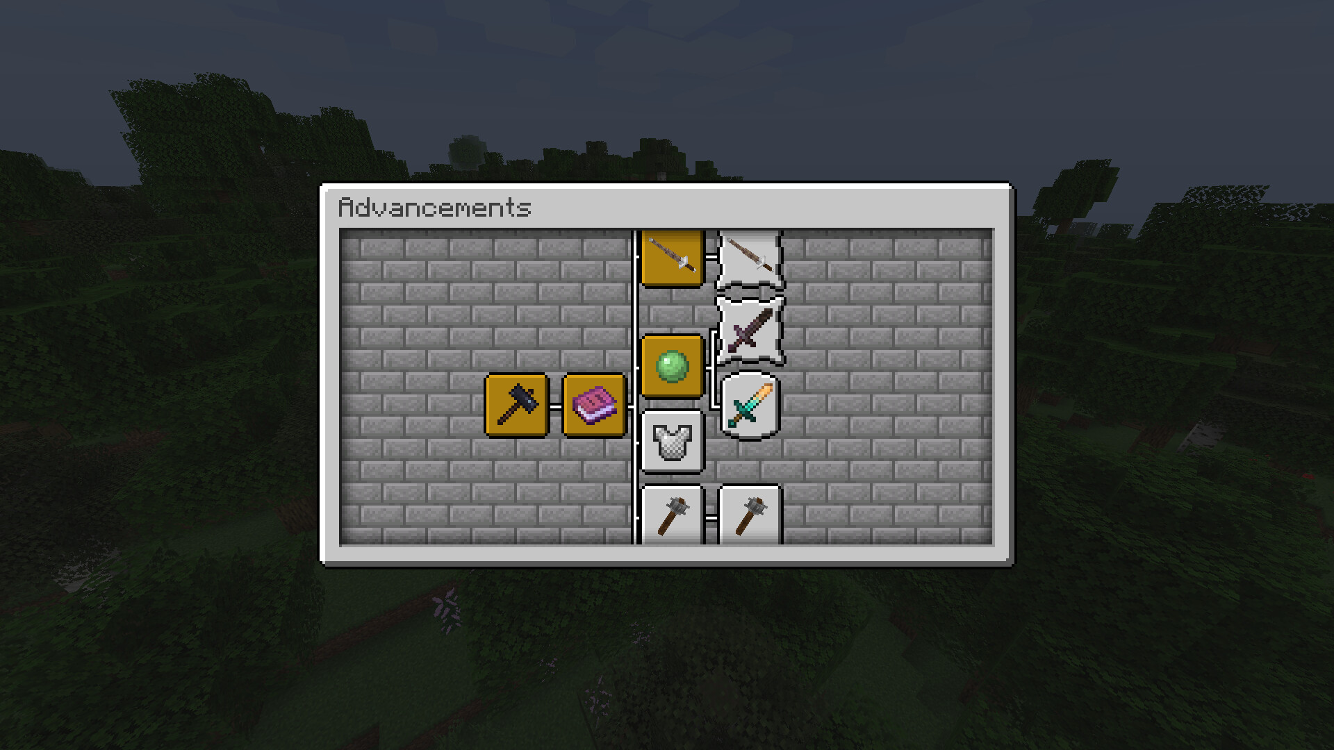 Smithery - Custom Weapons and Crafting Minecraft Data Pack