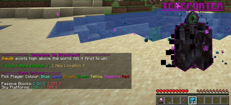 BLOCKOUT - Tower & Teleport PvP (major update) Minecraft Data Pack