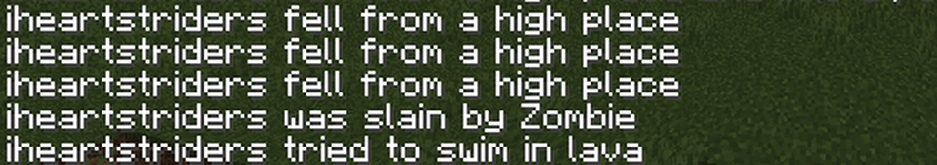 Extra Death Messages Minecraft Data Pack