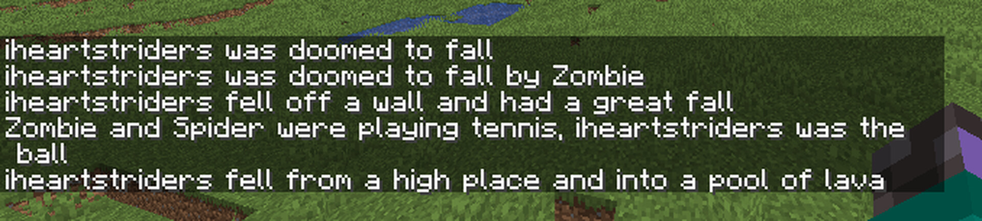 Extra Death Messages Minecraft Data Pack