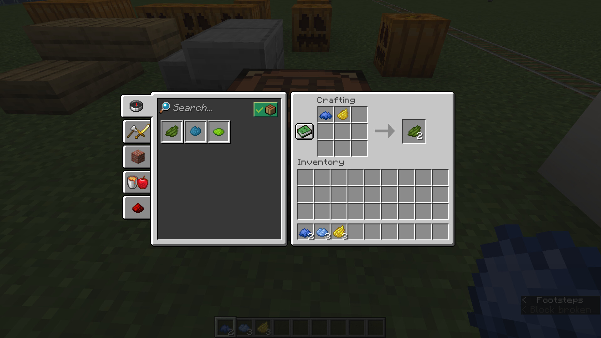 Craftable Green Dye 1.14 Minecraft Data Pack