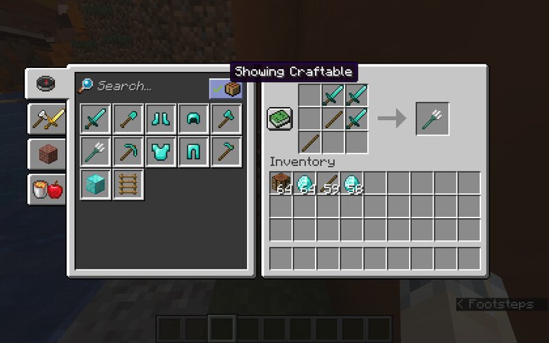 Craftable Tridents Minecraft Data Pack