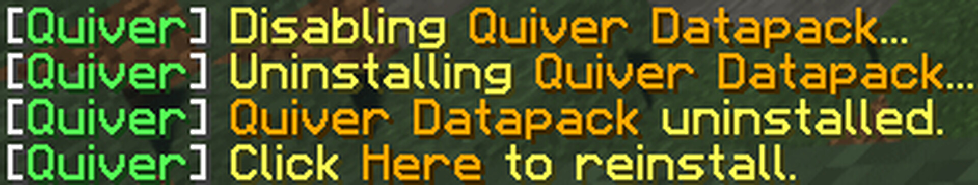 Quiver Datapack v1.41 Minecraft Data Pack